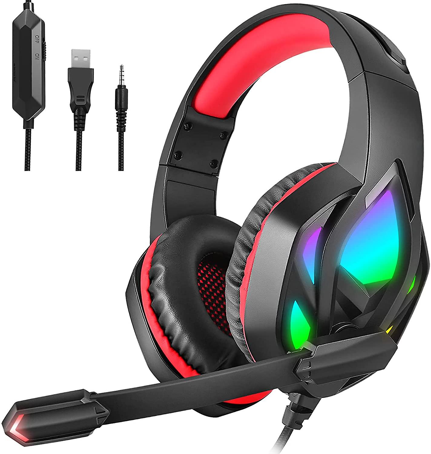Gaming headsets, over-ear gaming headsets with noise-cancelling ...