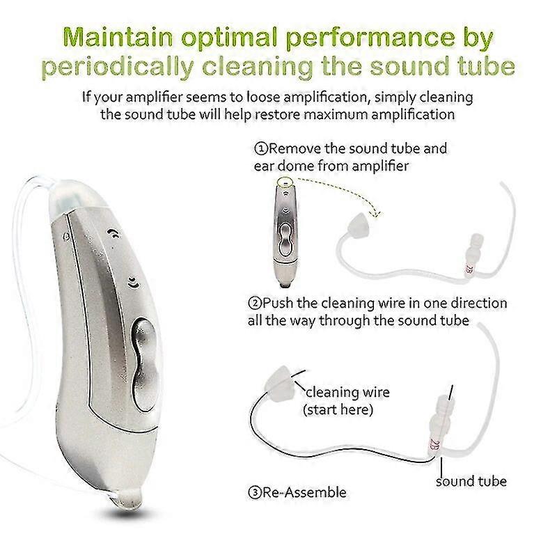 2021 Tinnitus Mask 8-Channel Digital Hearing Aid Audifonos BTE Sound ...