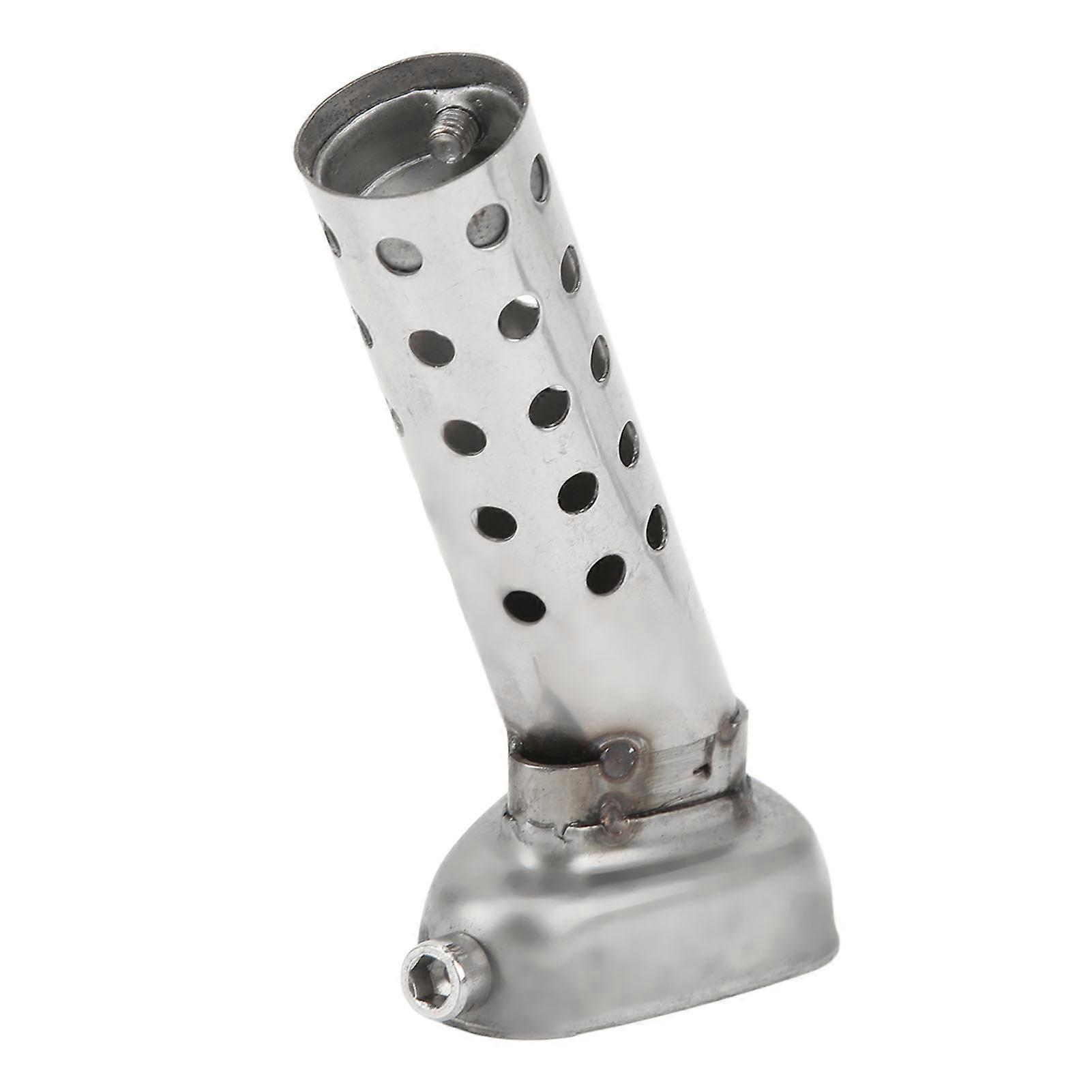 2 Pcs Motorcycle Exhaust Pipe Baffle Muffler 22mm Inlet 25mm Outlet ...