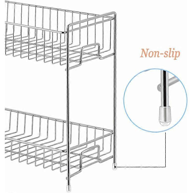 spice rack spice rack 2 levels for Kitchen Cupboard Kitchen Organiser ...