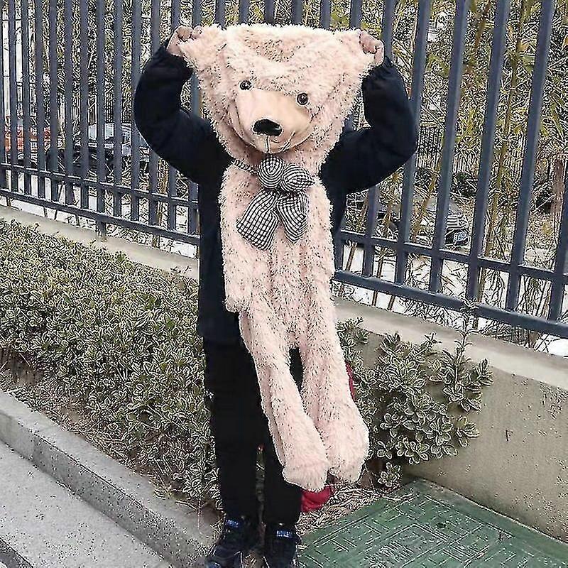 60-200cm 7 Colors Cheap Giant Unstuffed Empty Plush Teddy Bear Skin Toy ...