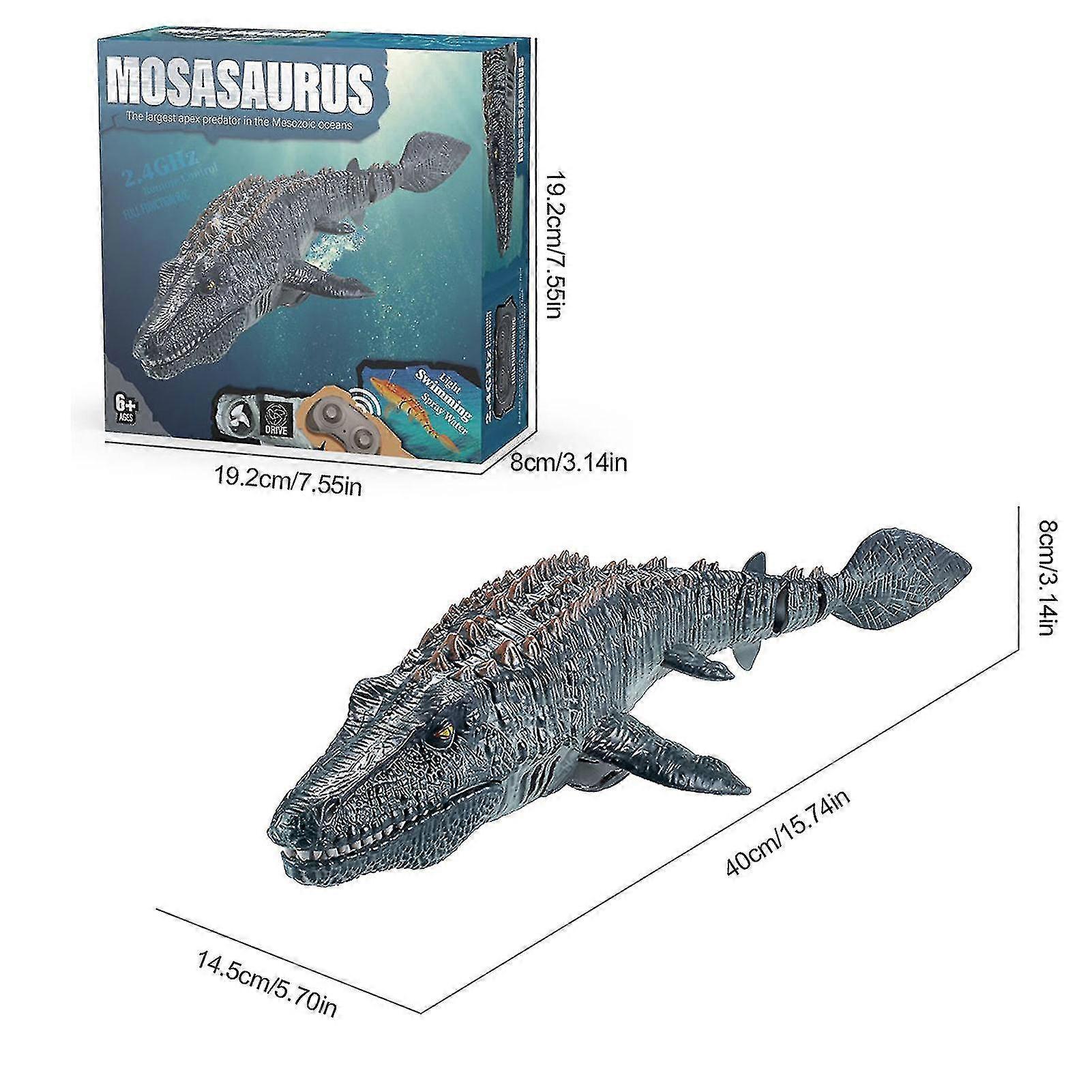 Realistic Mosasaurus Diving Toys For Kid Remote Control Mosasaurus Toy ...
