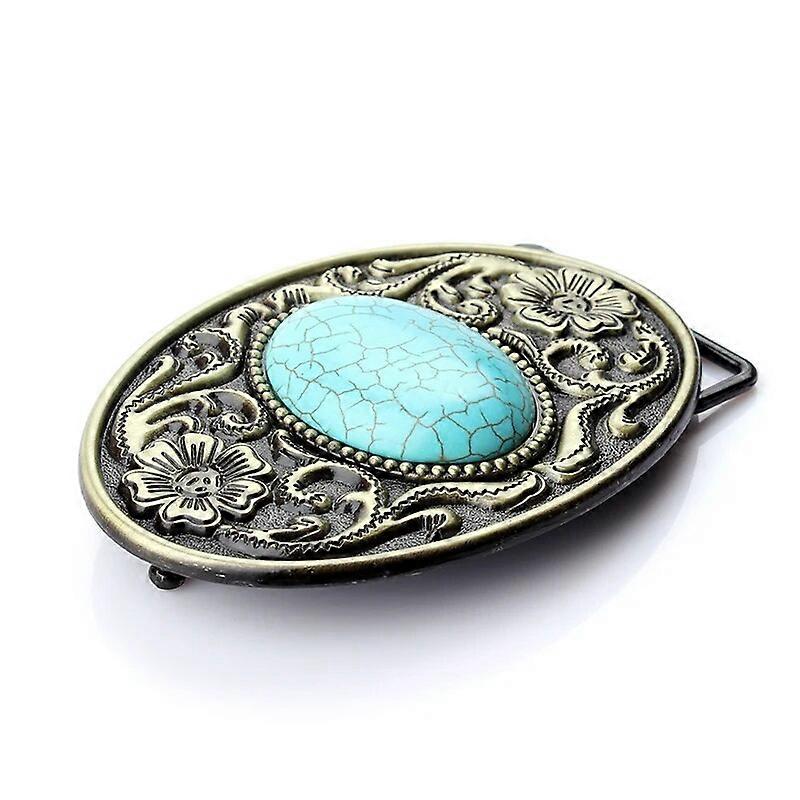 Antique Vintage Arabesque Turquoise Western Cowboy Belt Buckle Pattern ...