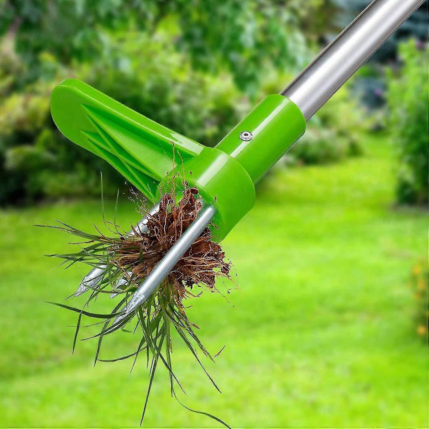 Weed Puller Manual Weeders Stand Up Weeding Tools Aluminum Alloy Pole ...