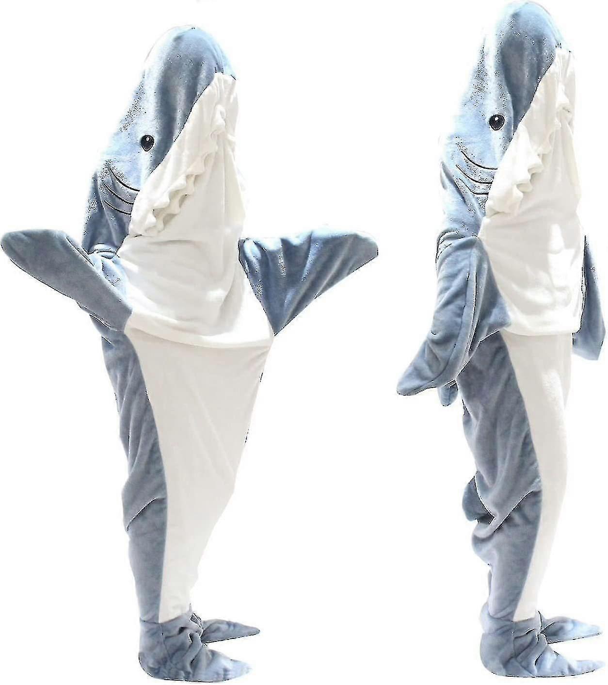 Adult Shark Pajamas Adult Cosplay Costume Shark One Piece Animal ...