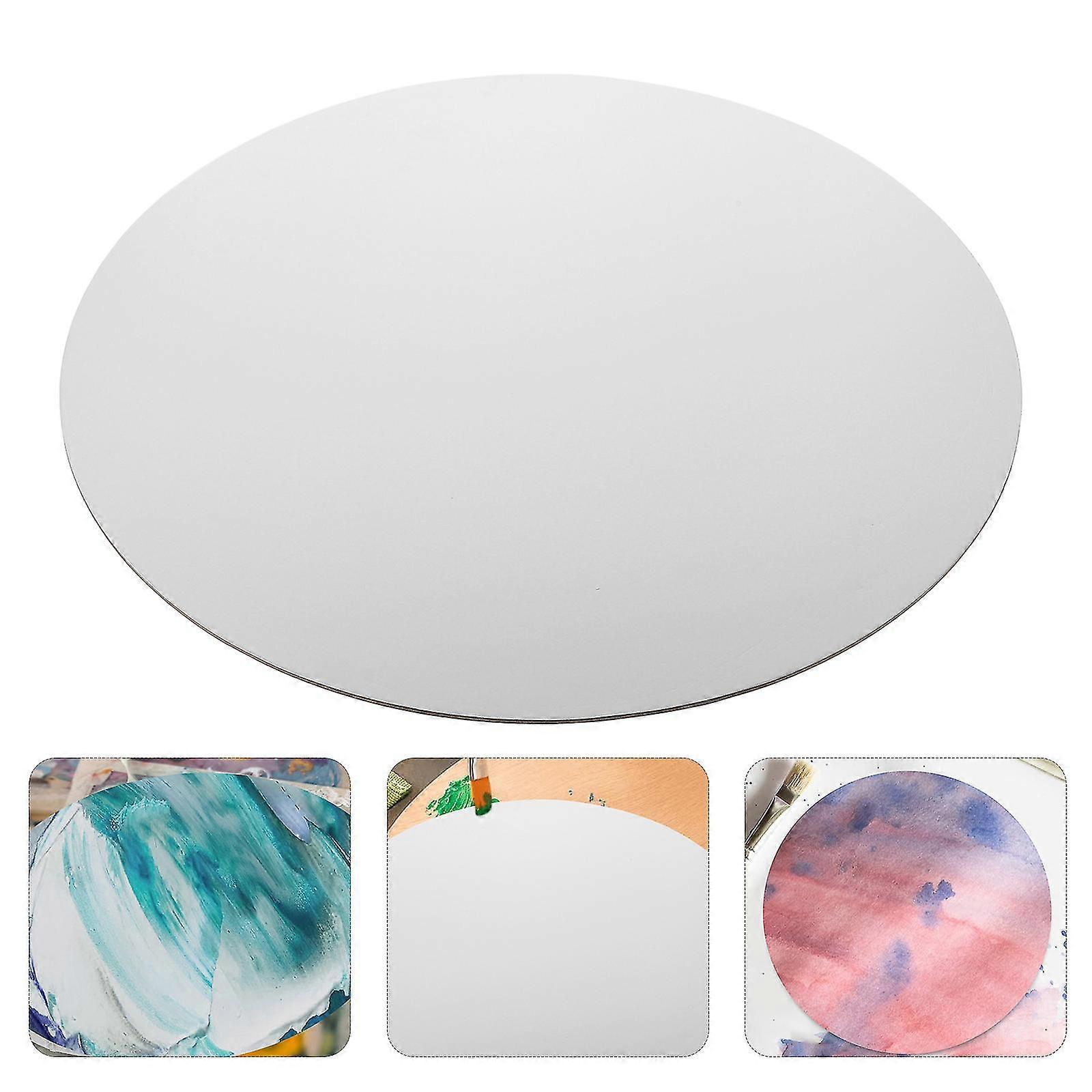 1pc 50cm Round Canvas Drawing Board Premium Art Painting Board Artist ...