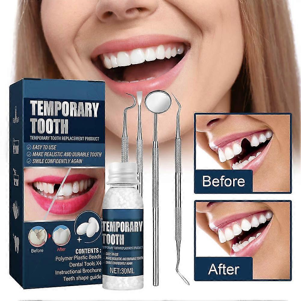 Temporary Resin Tooth Repair Glue Shapeable Falseteeth Gaps Filling ...