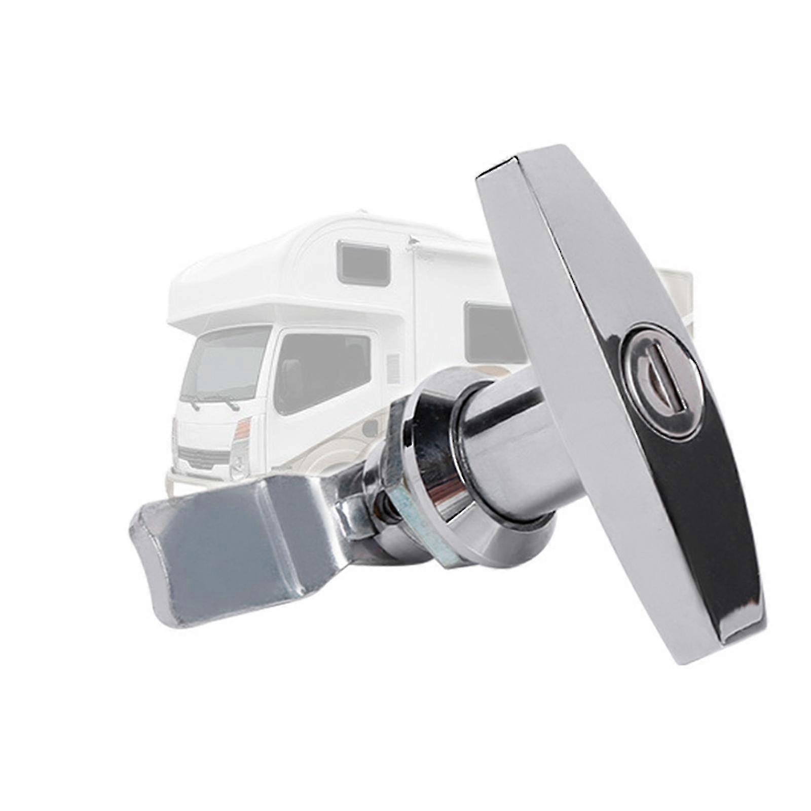 Universal T-handle Door Latch Lock For Trailer Caravan Rv Truck Canopy ...