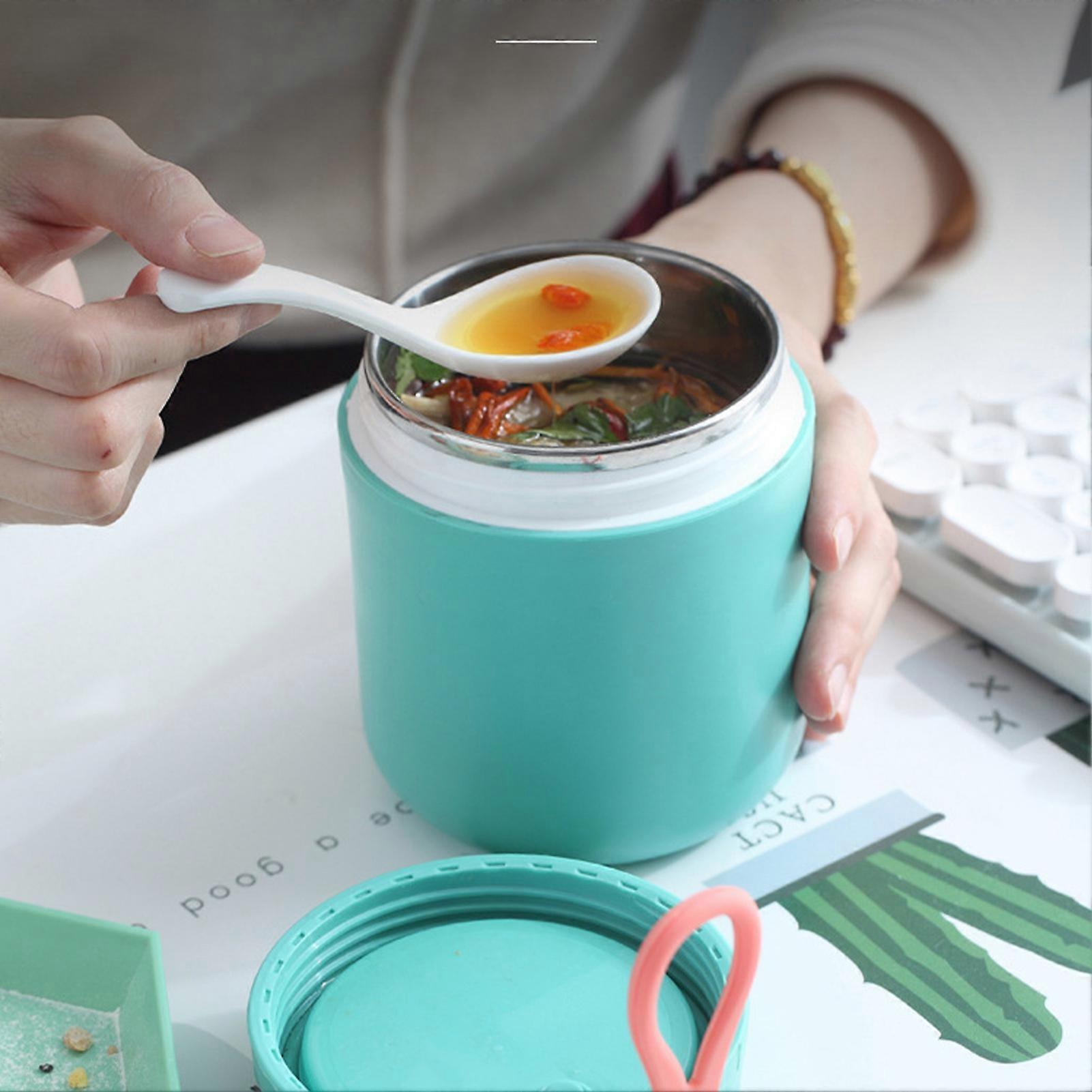 Food Thermos, Food Jar with Microwavable Container, Food Flasks, Vacuum ...