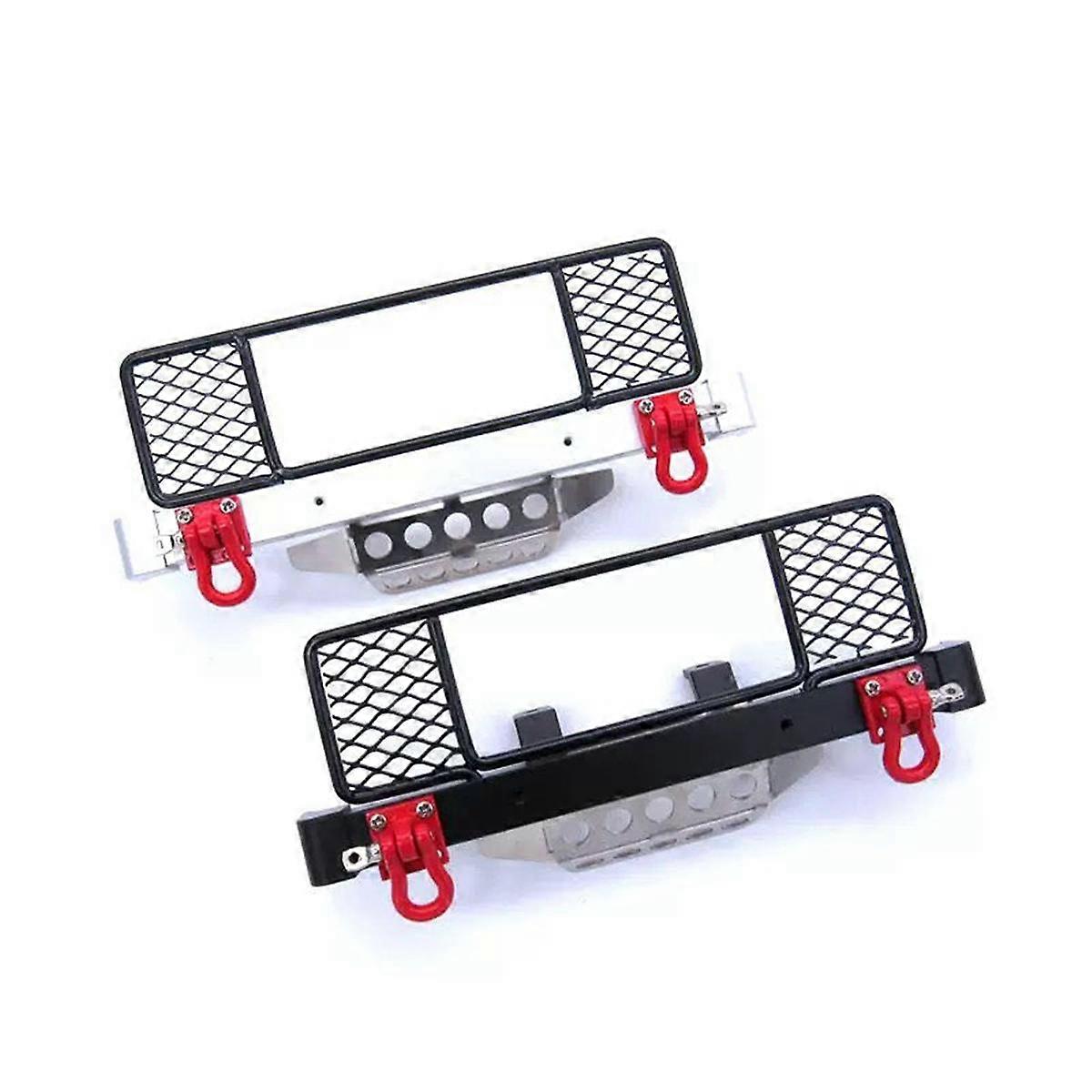 Metal Front Bumper with Center Net Protection Armor for MN Model D90 ...