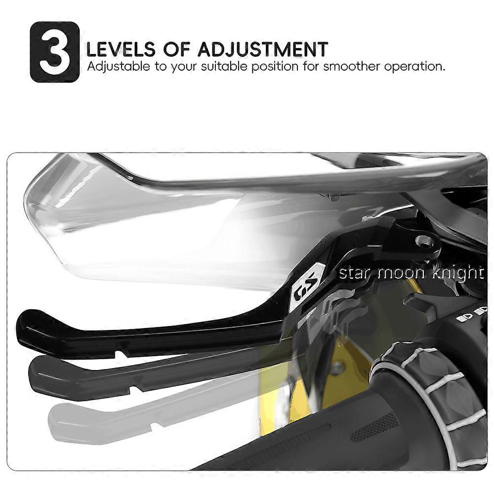 Motorcycle Adjustable Brake Lever Clutch Lever VarioLever Front Control ...