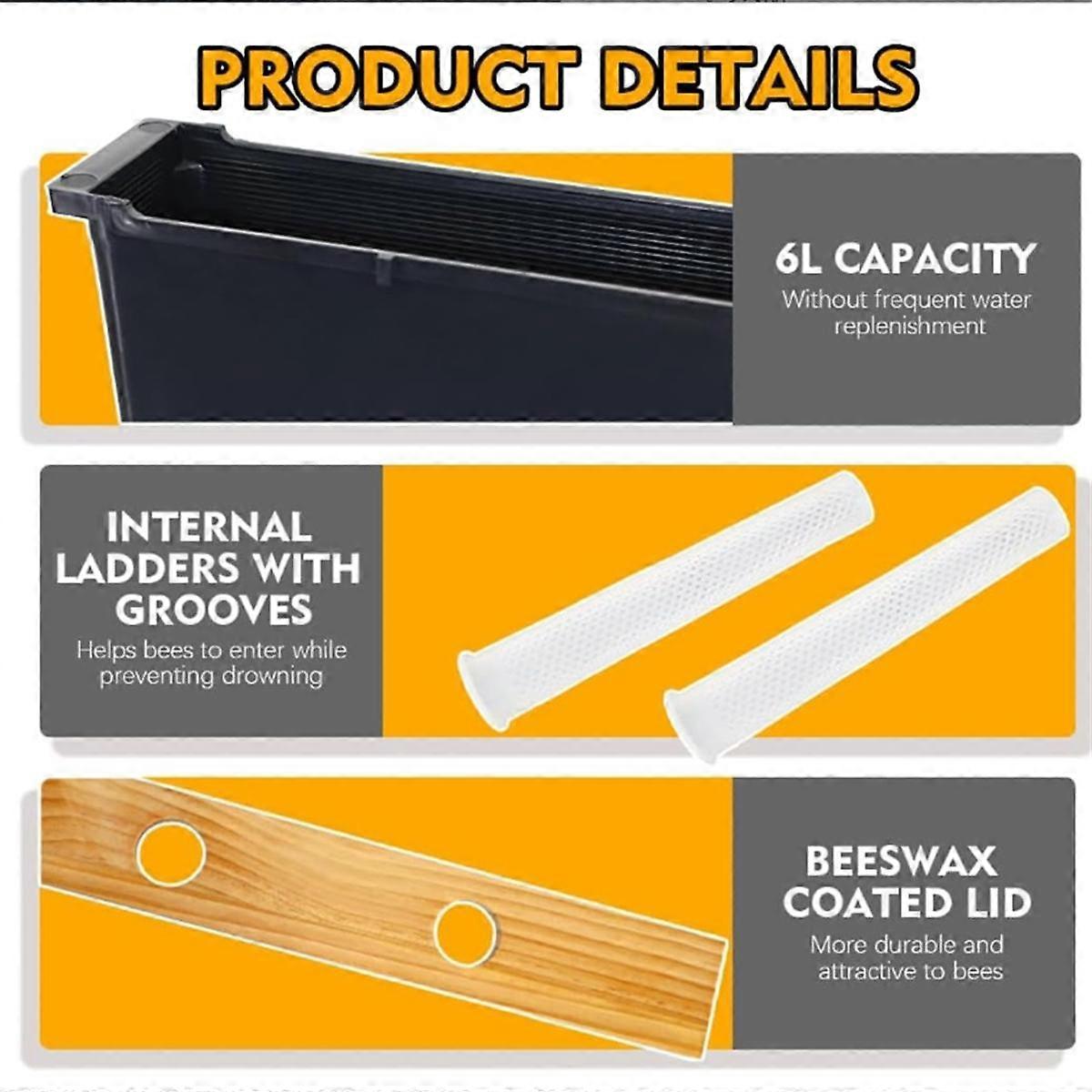 Feeder Beehive Feeder Beehive Frame Feeder Deep Frame Water Feeder ...