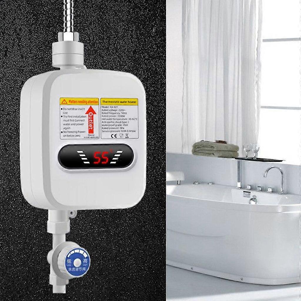 Tankless Mini Hot Water Heater for Shower Bathroom, Portable Outdoor ...