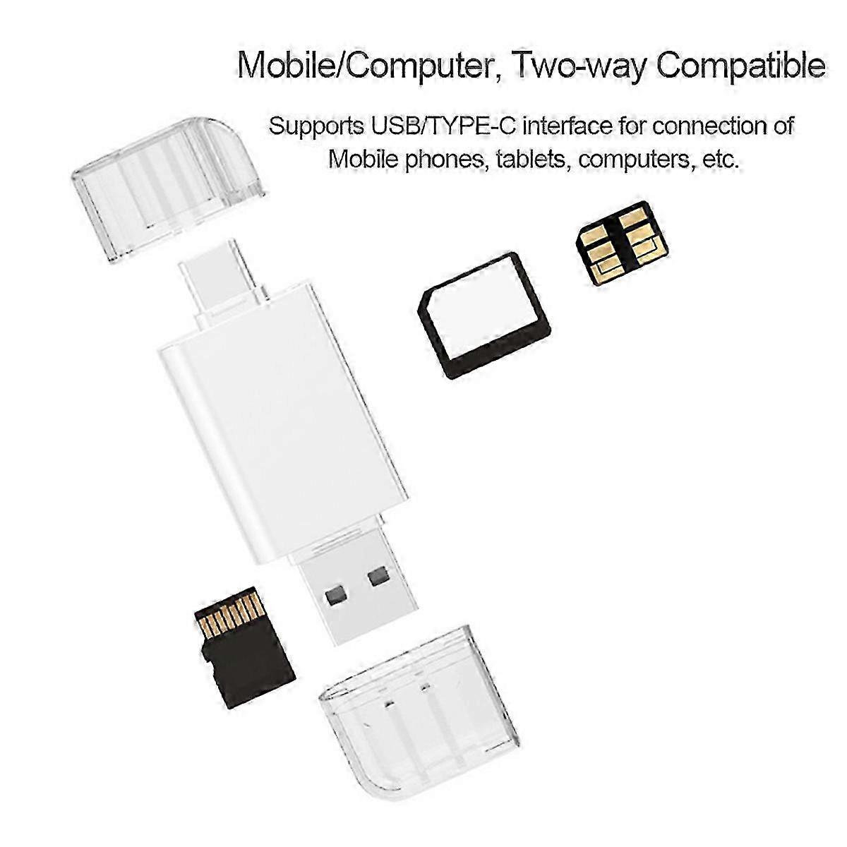 USB-C to NM Nano Memory Card Reader for Phone & Laptop - Micro SD/TF ...