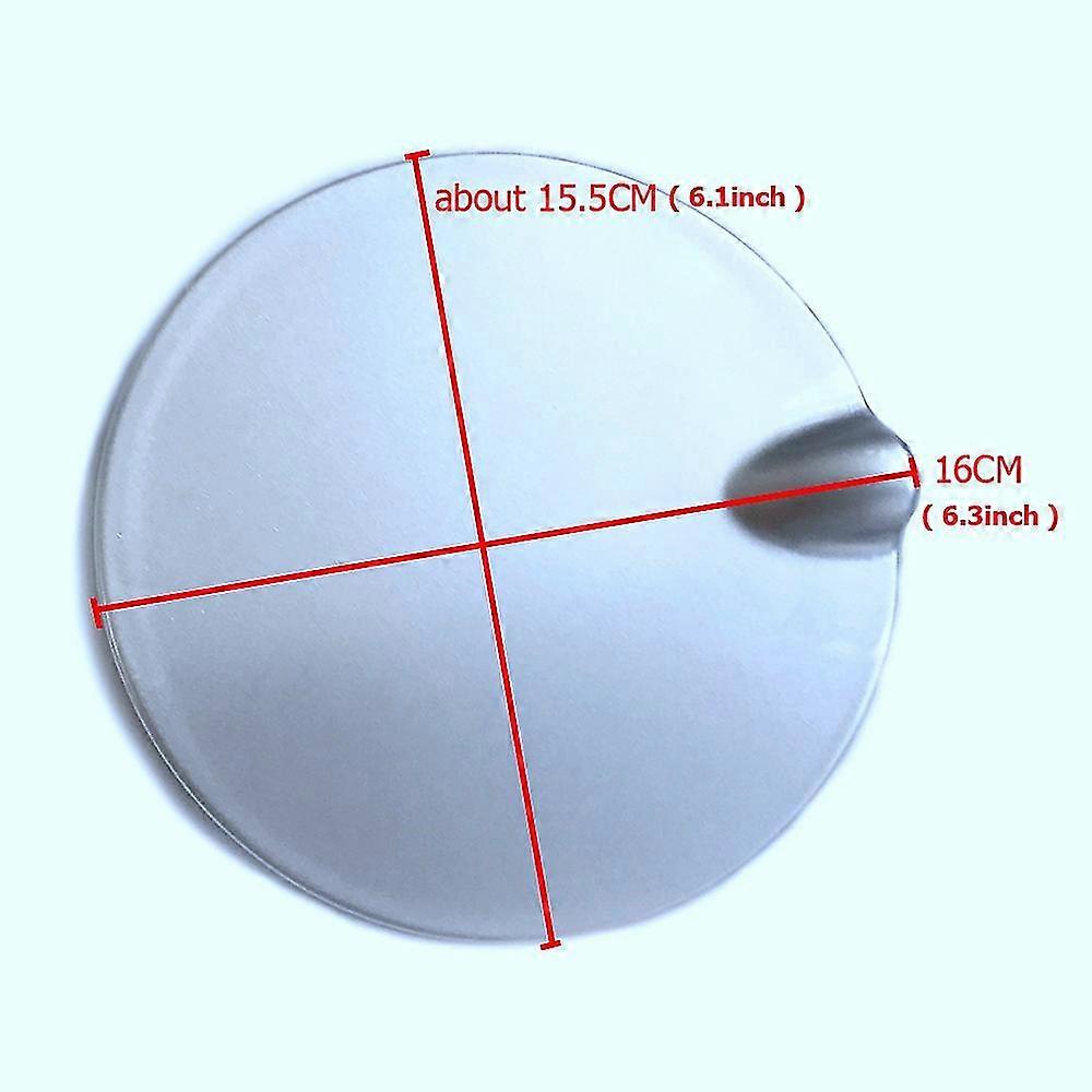Silver Fuel Tank Cover Gas Cover Flap Door Fuel Filler Flap Gas Lid Cap ...