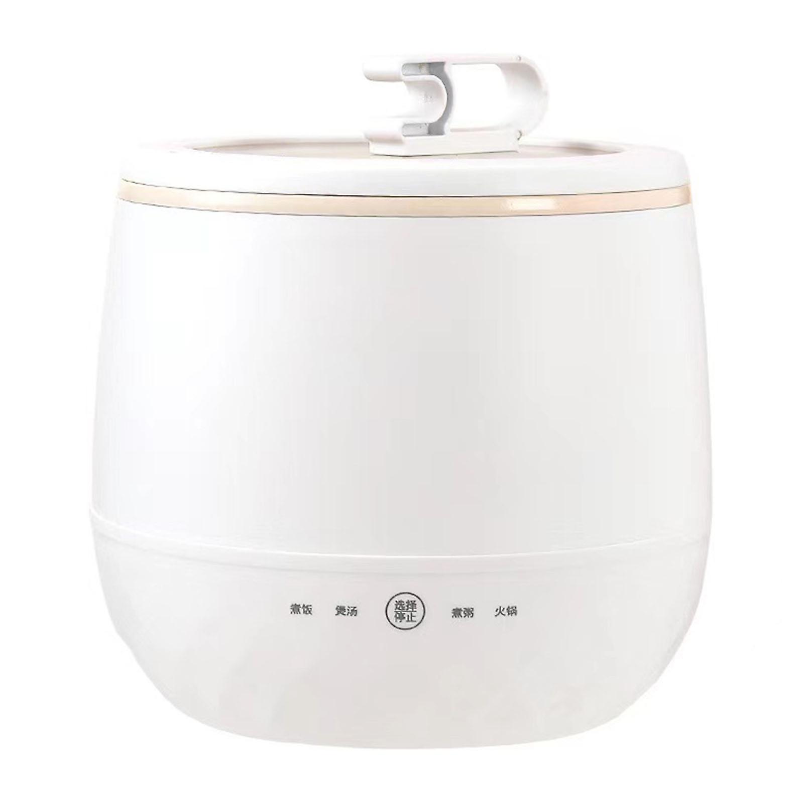 Mini Rice Cooker 1.8L Multi Functional Button Control Nonstick Porridge ...