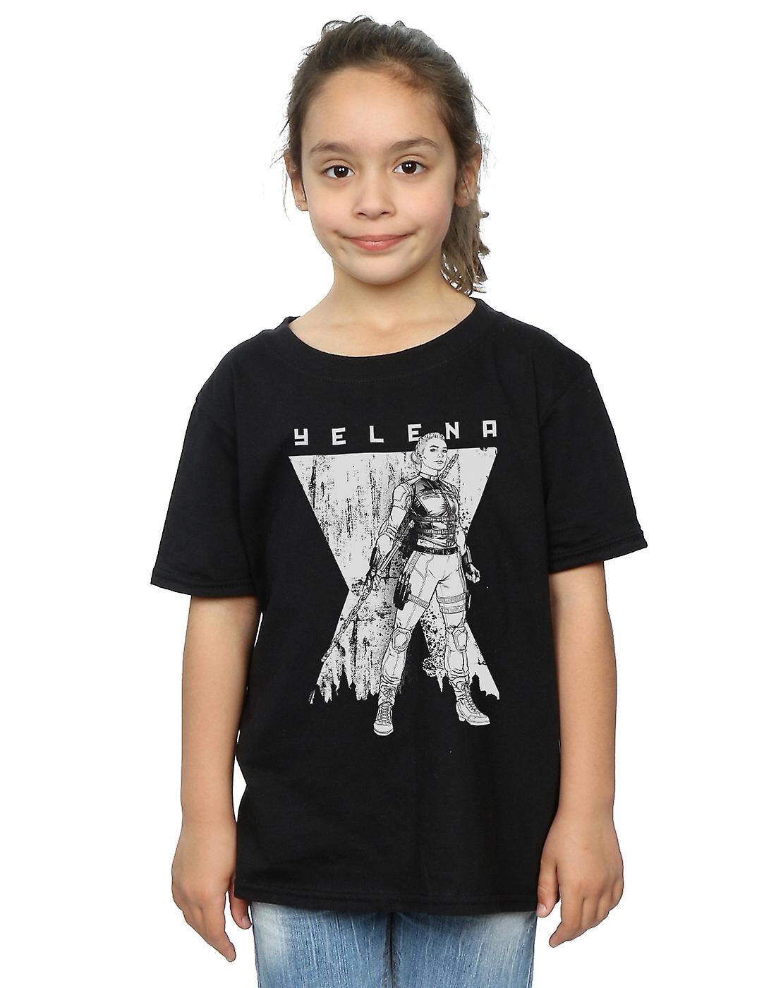 Marvel Girls Black Widow Movie Yelena Romanoff Mono T-Shirt | Fruugo US