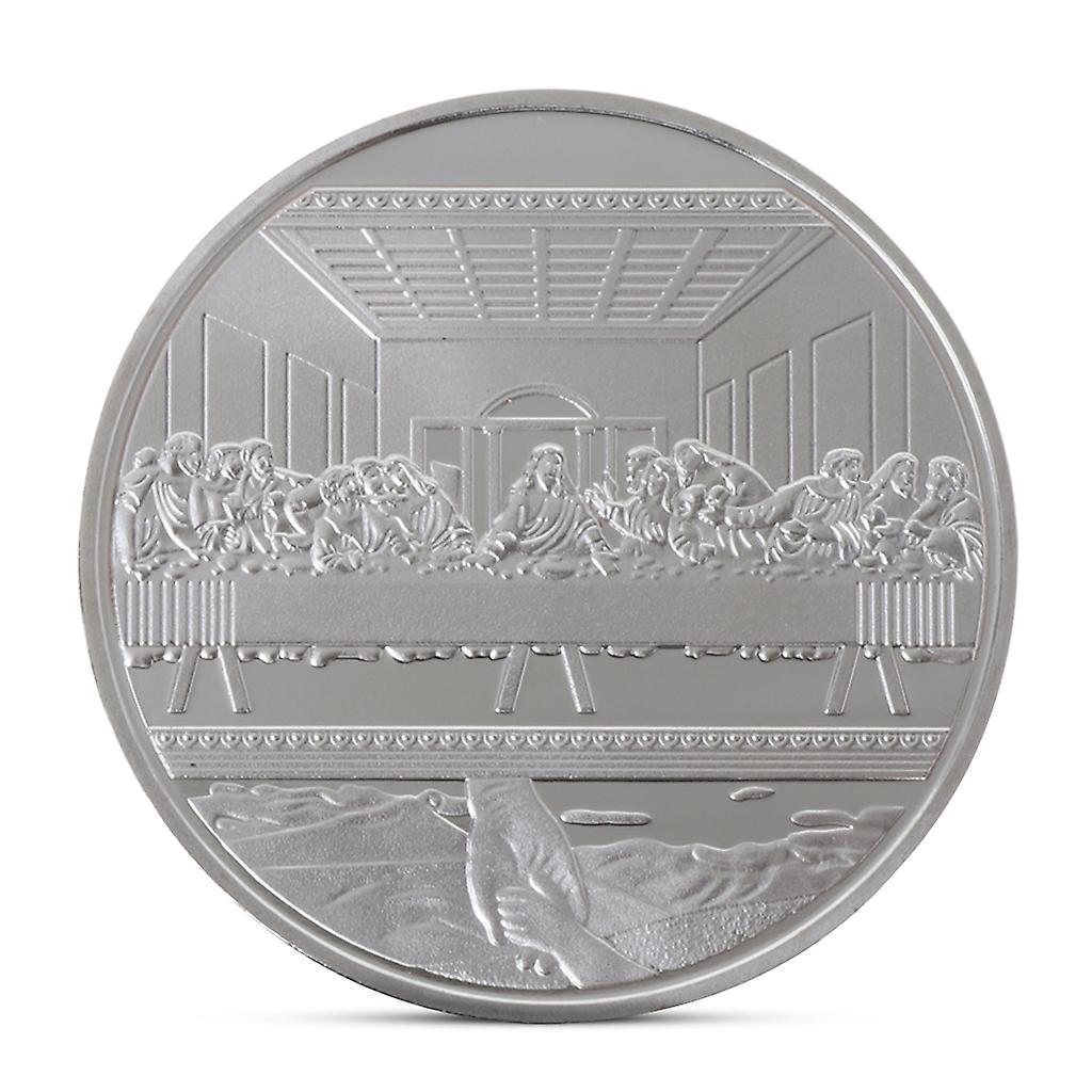 Jesus Commemorative Coins Collection Christ Religion Souvenir Challenge ...