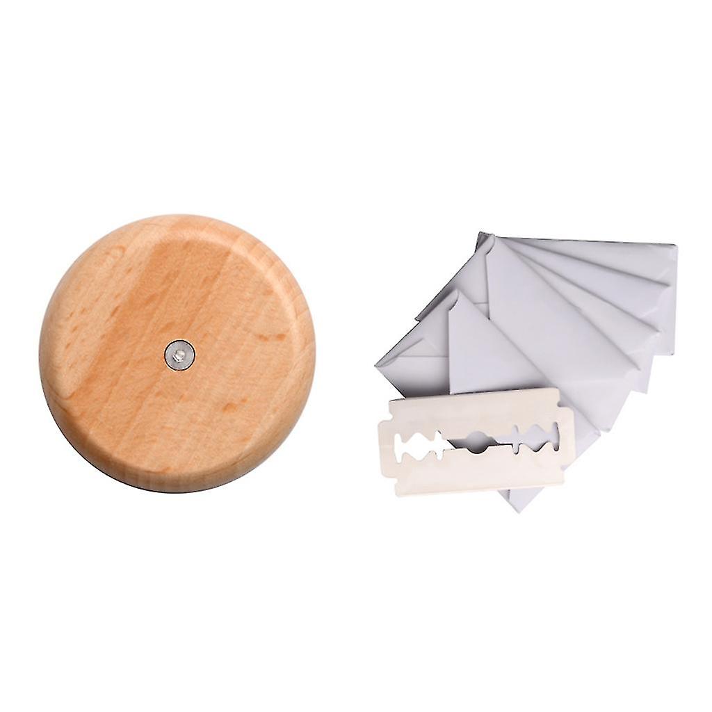 Wooden Bread Knife Razor Cutter With Storage Bag Round Bread Lame Dough ...