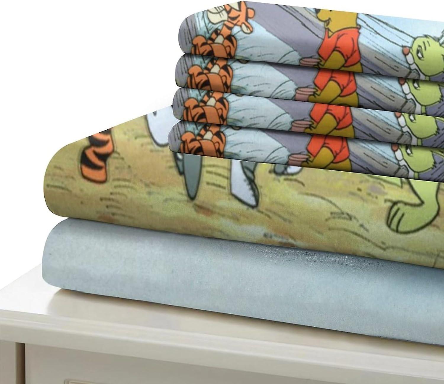 HOUKIG Soft Duvet Cover Set, Design Winnie The Pooh, Printed Duvet ...