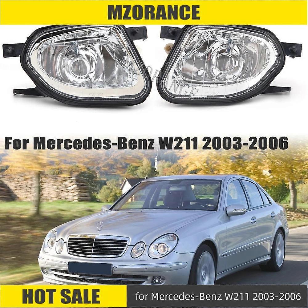 Fog Lights LED Halogen for Mercedes-Benz W211 2003 2004 2005 2006 E300 E320 E350 Headlight Front ...