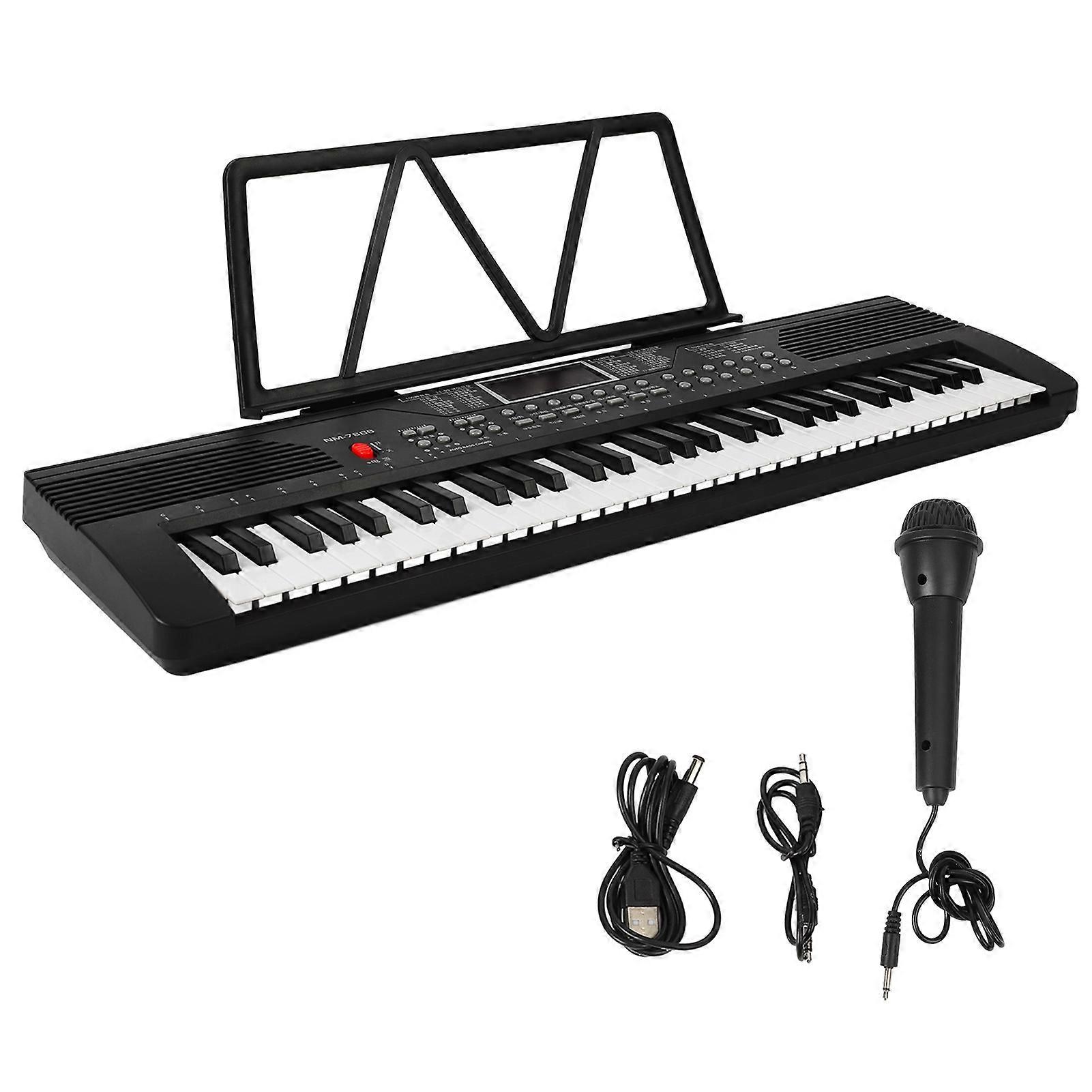 Electric Keyboard Piano Plastic Professional Electric Piano with ...