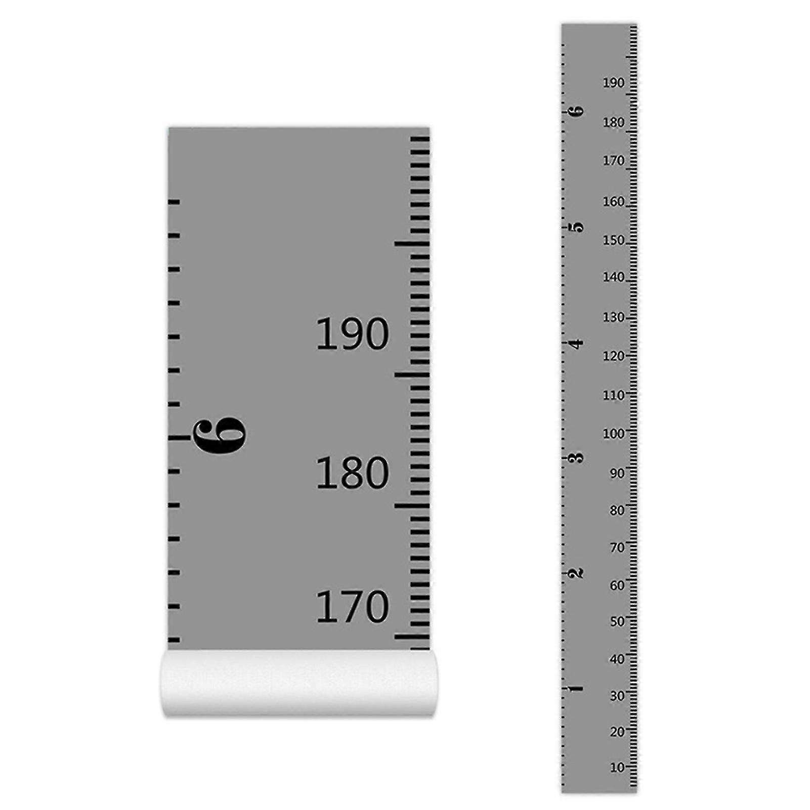 Children Height Growth Wall Chart No Breaking Easily Read Hanging Ruler ...