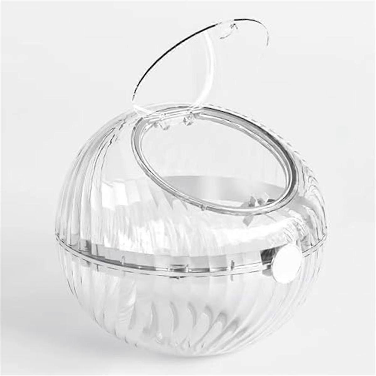 Coffee Pod Holder with lid, Clear Plastic Coffee Pod Storage Box Hand ...