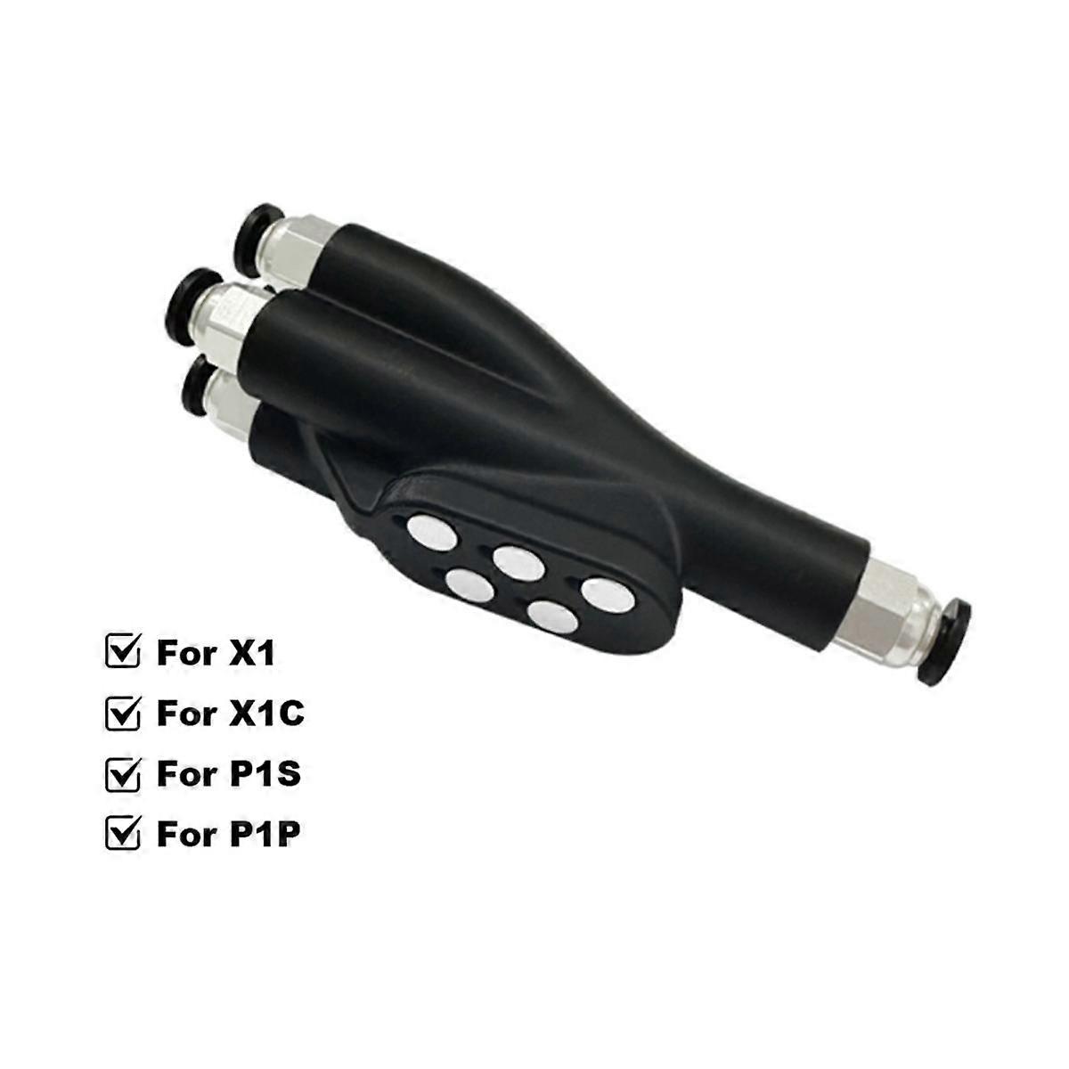 4-in-1 PTFE Adapter Material Pipe Expansion Port Feeding Modules for X1 ...