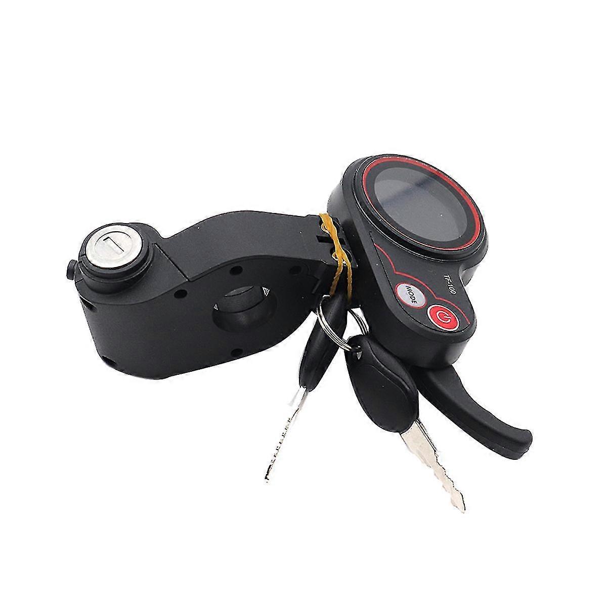 TF-100 LCD Display Throttle Meter Dashboard 6PIN Switch with Electric ...