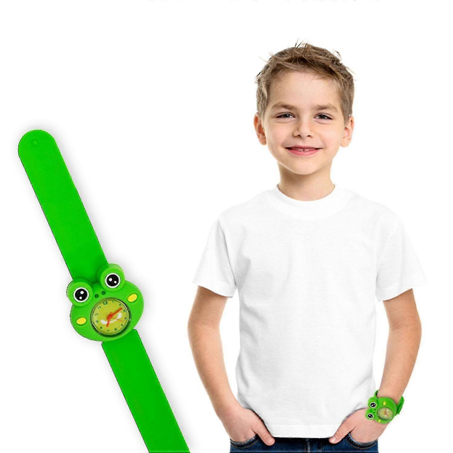 Kids Quartz Watch Slap Wristwatch Toys Character Frog | Fruugo UK