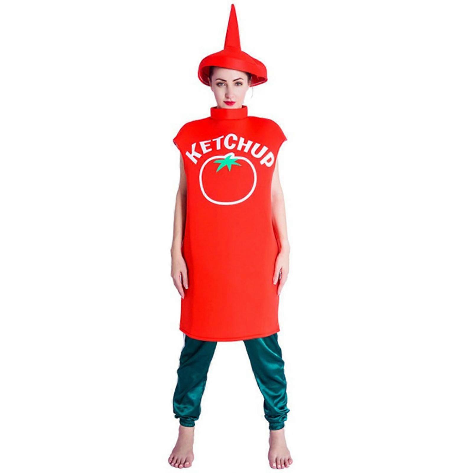 Ketchup/Mustards Bottle Cosplay Costume Spoof Party Stage Performance ...