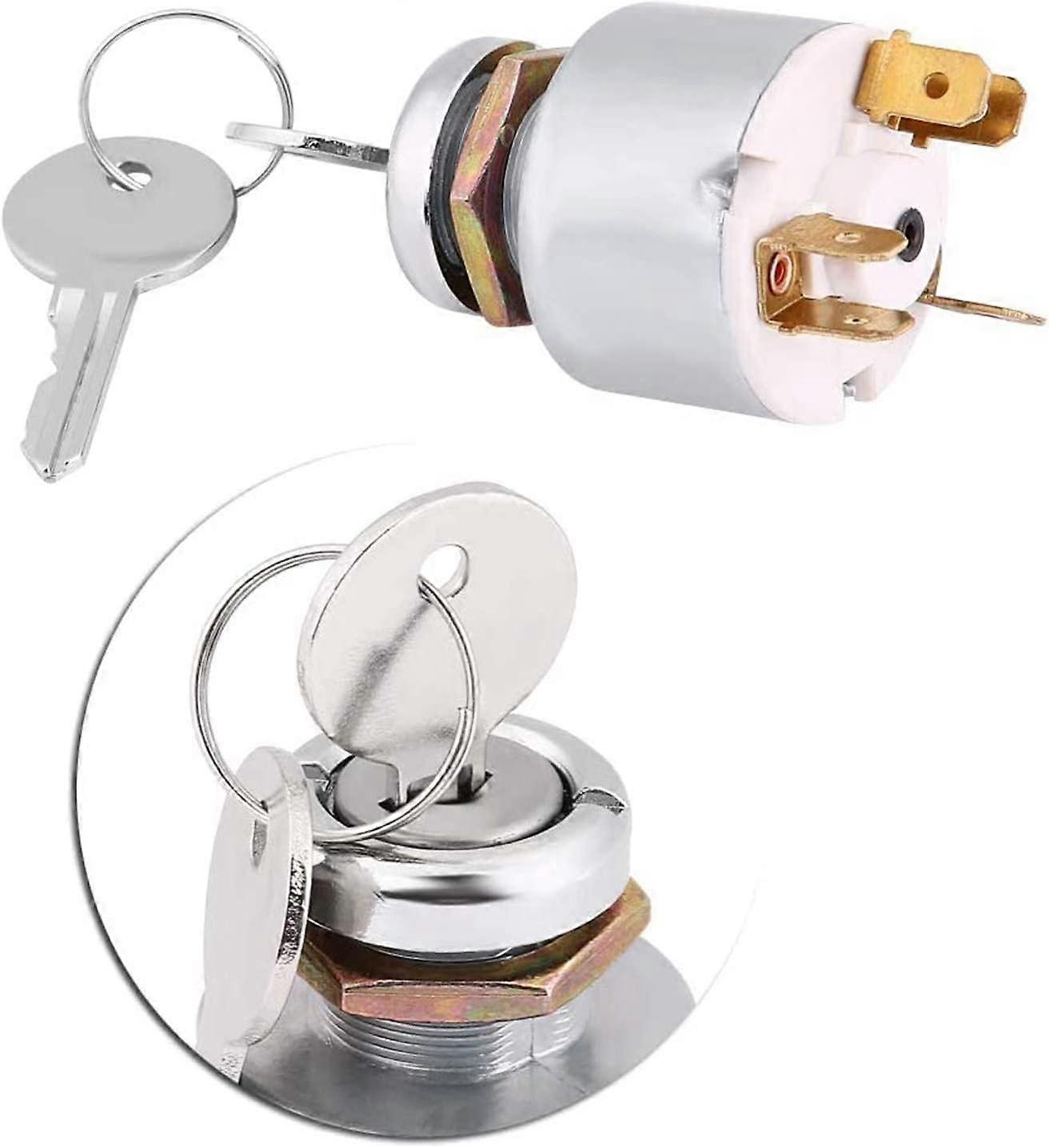 Ignition Switch Universal 12V Engine Start Switch 3 Position ON OFF ...