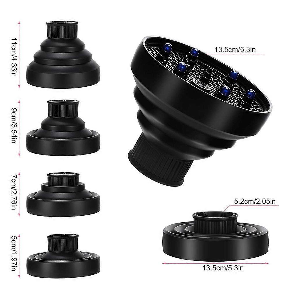 Universal Collapsible Hair Dryer Diffuser Attachment- Salon Grade tool ...