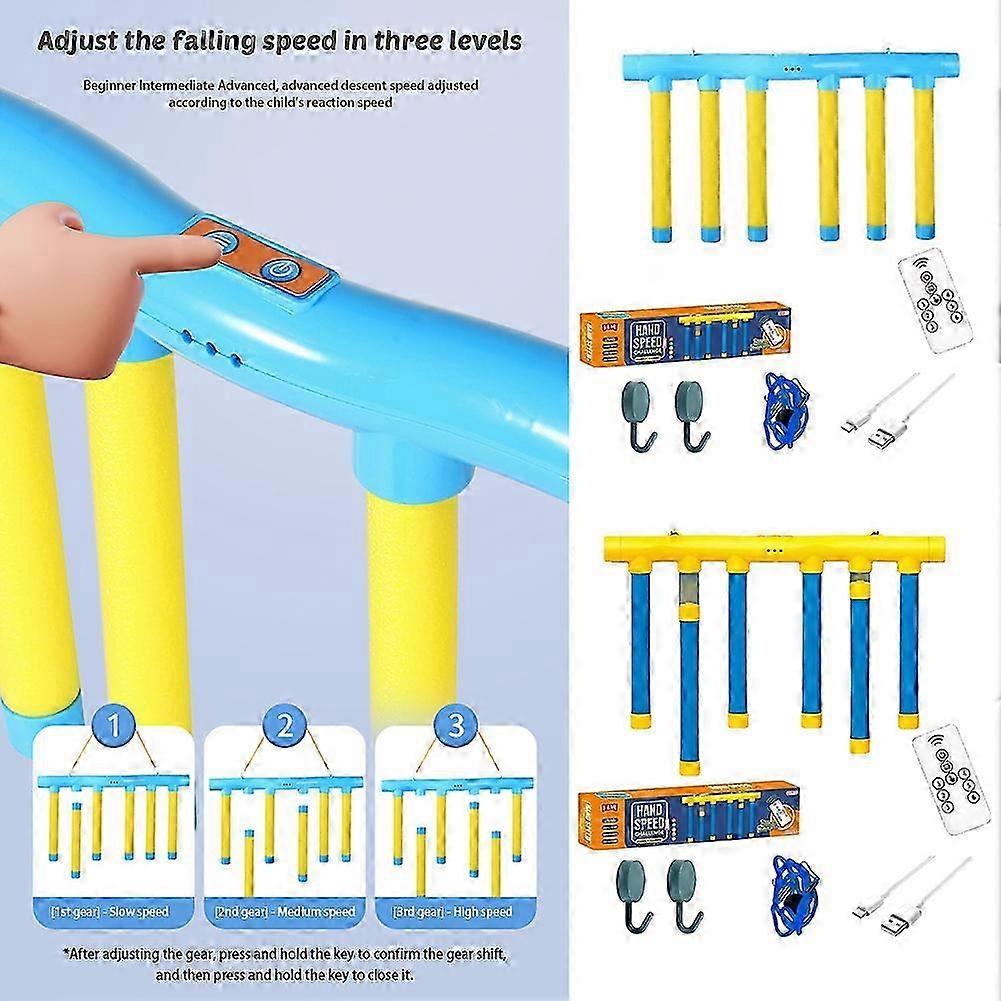 Fun Catching Stick Toy Fast Reaction Game for Kids & Adults ...