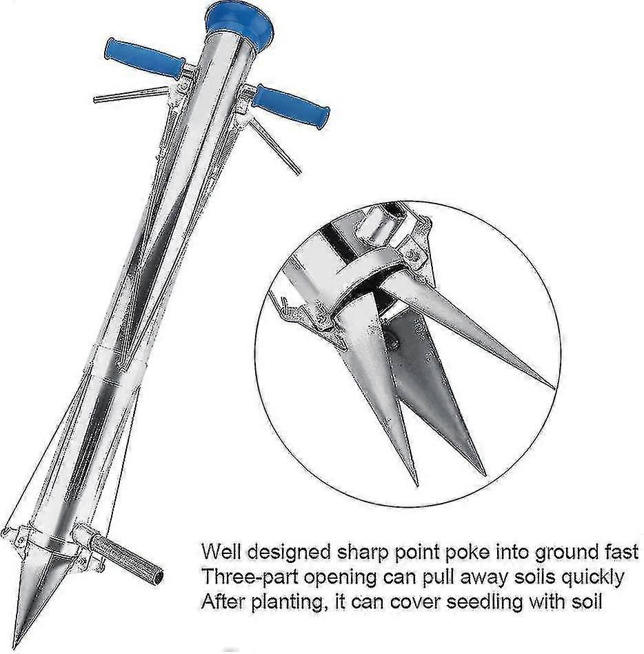 Bulb Planter Long Handle And Transplanter Tools (dual Handle) | Fruugo NO