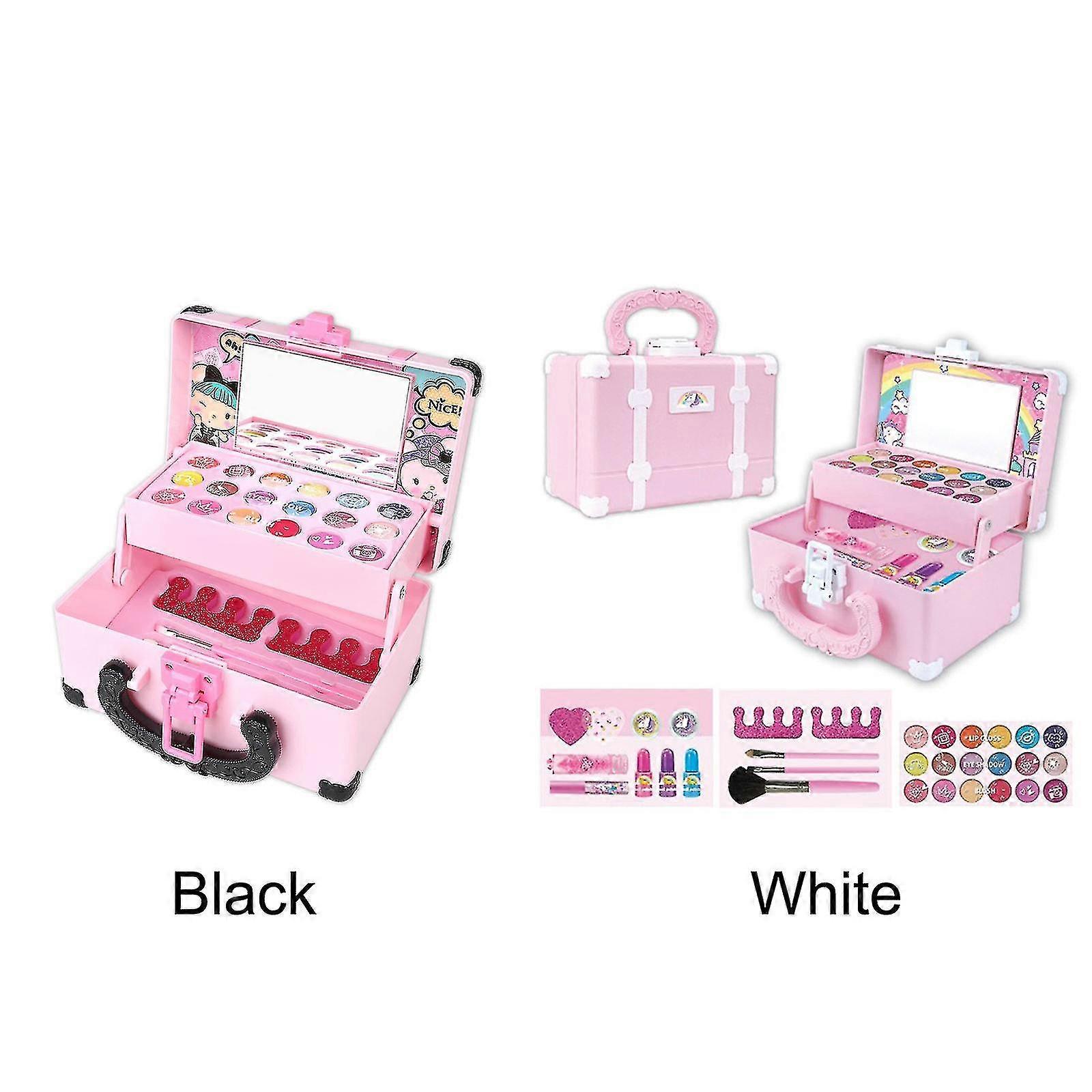 Kids Makeup Toy Kit Washable Kids Makeup Beauty Toy With Portable ...