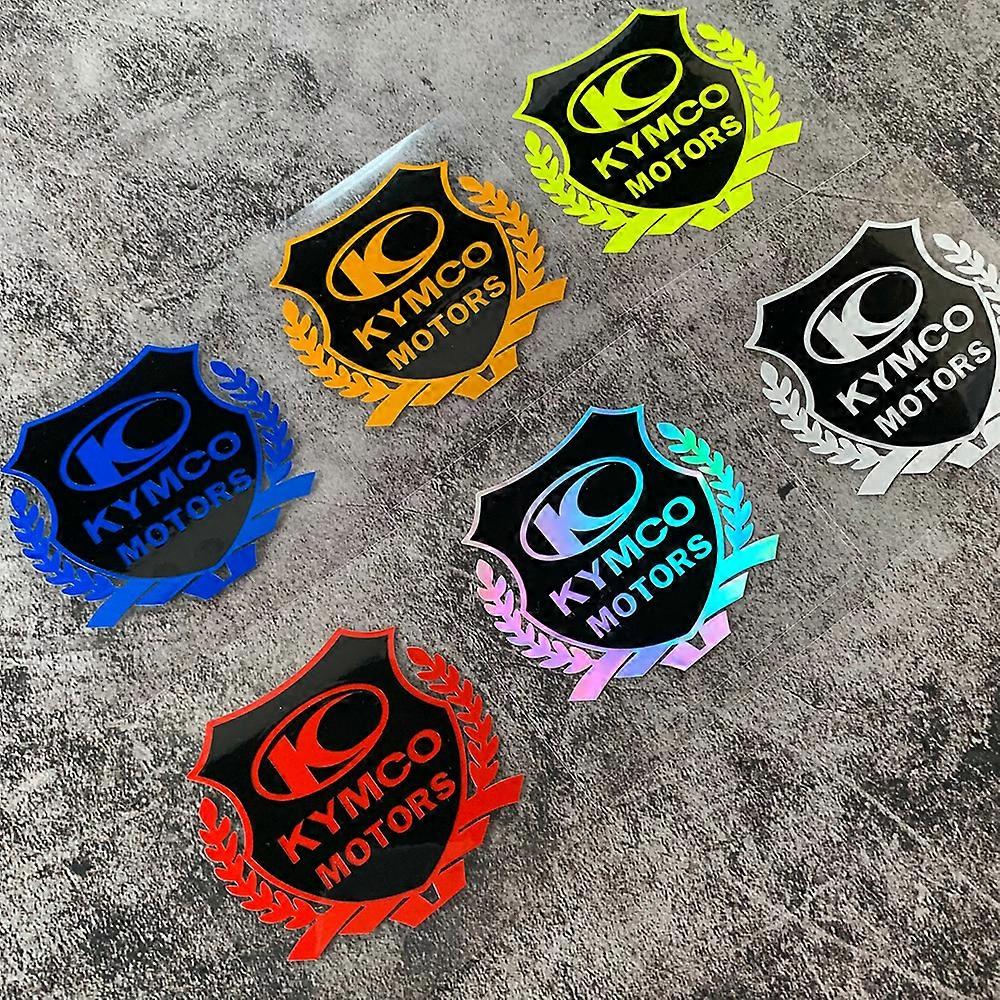 For KYMCO Motorcycle Vehicle Decals PVC Decal Club Badge Helmet Sponsor ...