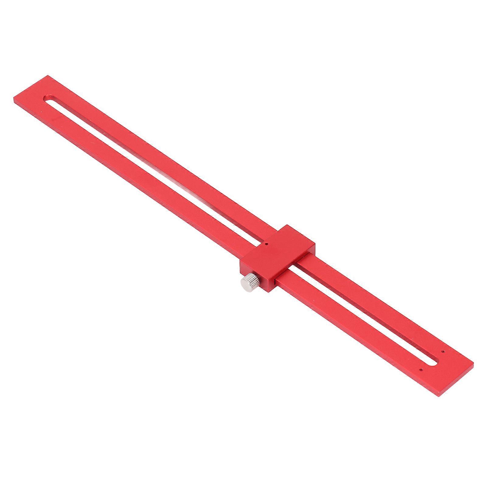 300mm Aluminium Alloy Adjustable Slide Stop Marking Woodworking Pocket ...