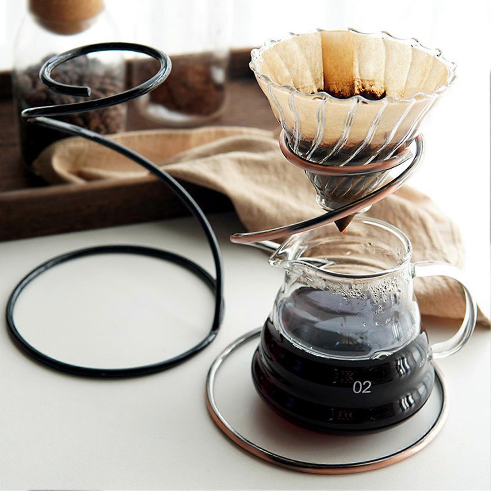 Coffee Filter Cup Holder Stainless Steel Pour Over Stand Smooth Easy to ...