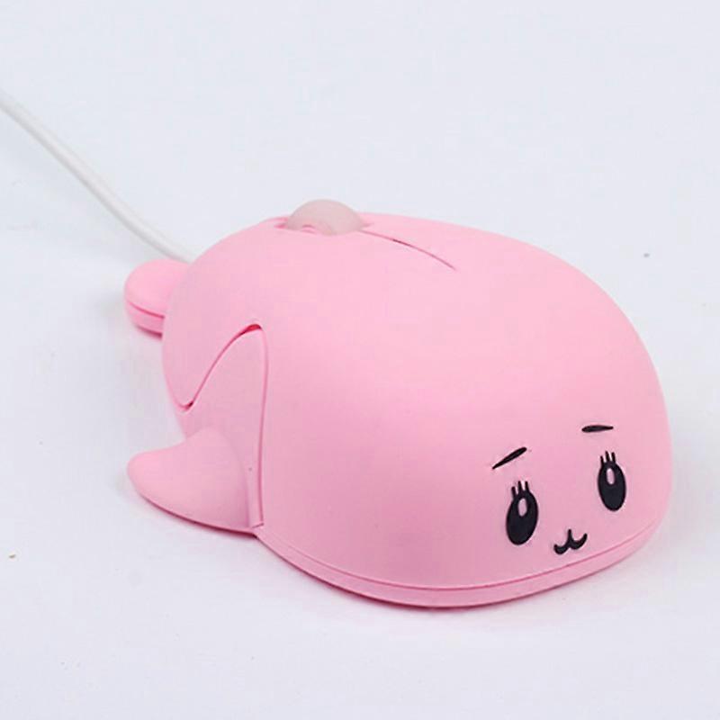 Cute Cartoon Wired Mouse Girl Office Home Laptop Mouse | Fruugo UK