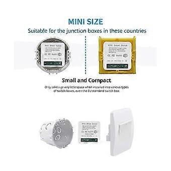 Mini Smart WiFi Relay Switch, DIY Timer Light Switch Module Smart Life ...