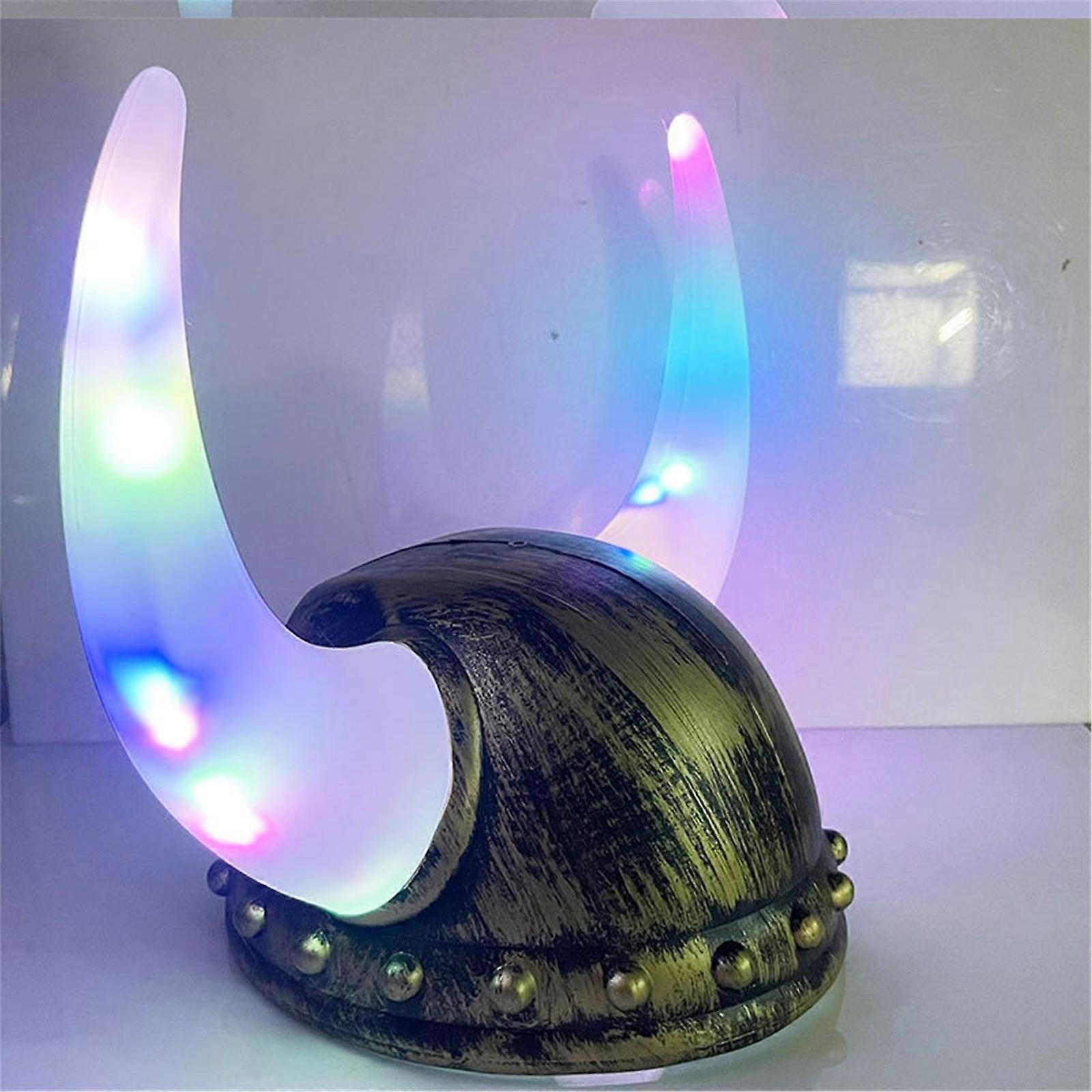 Adult Medieval Vikinges Horned Helmets Norses Barbarian Warrrior Hat ...