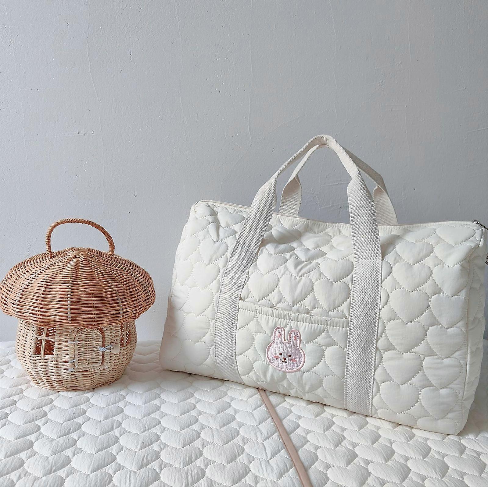 Mom Bag with Spacious Compartments Multifunctional Baby Diaper Handbag ...