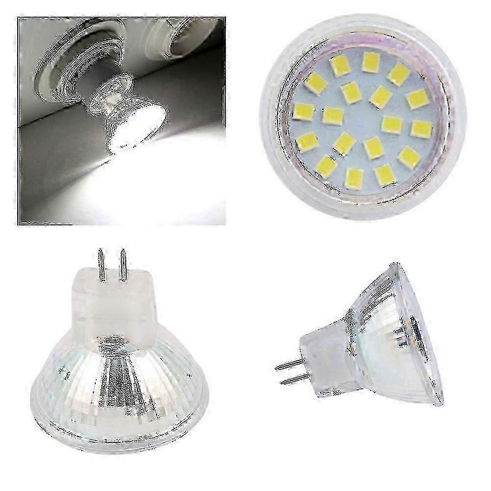 10pcs MR11 GU4 LED Bulbs 3W/5W AC/DC 12-24V for Kitchen/Display Lighting, 3000K-6000K Dimmable ...