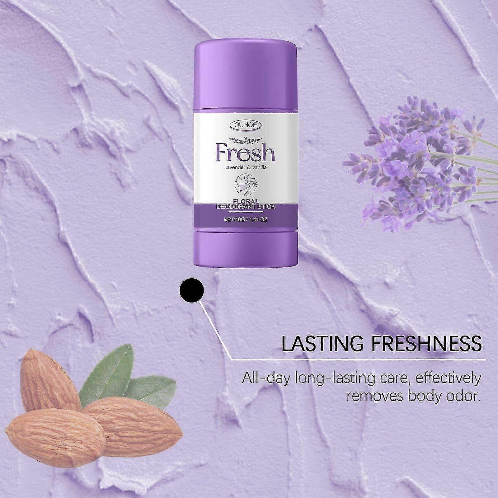 Long-Lasting Lavender Scent Underarm Stick | Gentle Anti-Perspirant ...