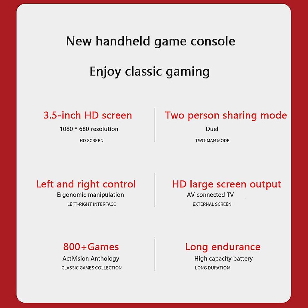G3 Retro Handheld Game Console Mini Portable Video Player With Built-in ...