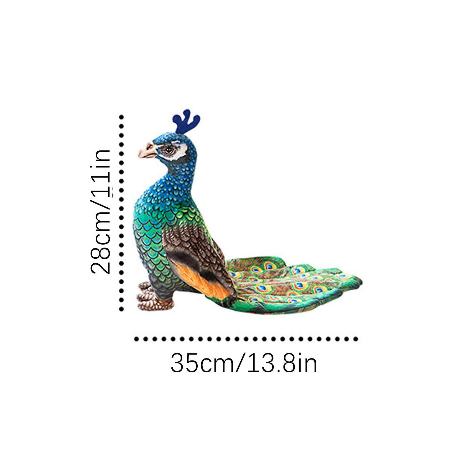 Peacock Plush Toy Cute Peacock Stuffed Animal-Doll Peacock Plush ...