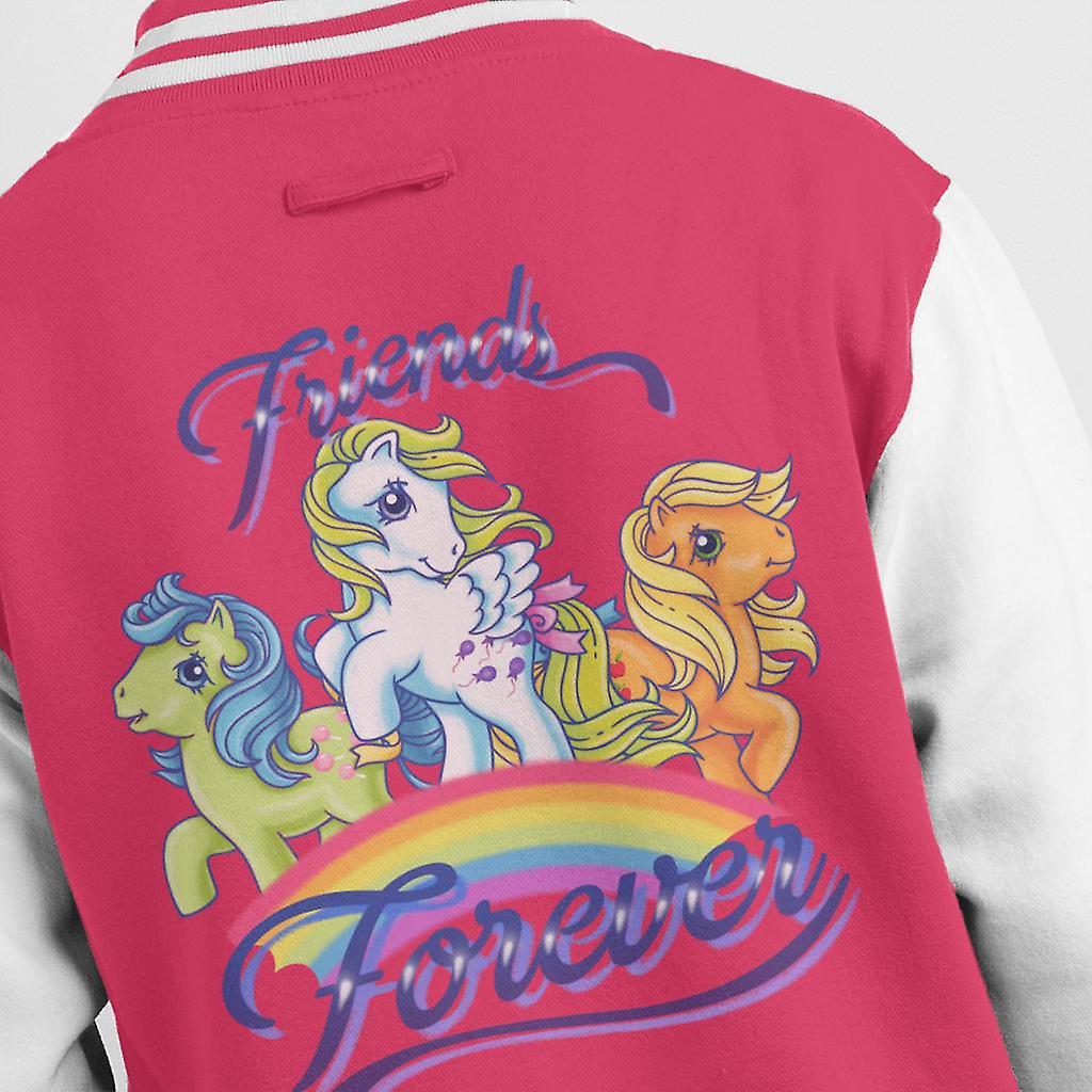 My Little Pony Friends Forever Together Men's Varsity Jacket | Fruugo US