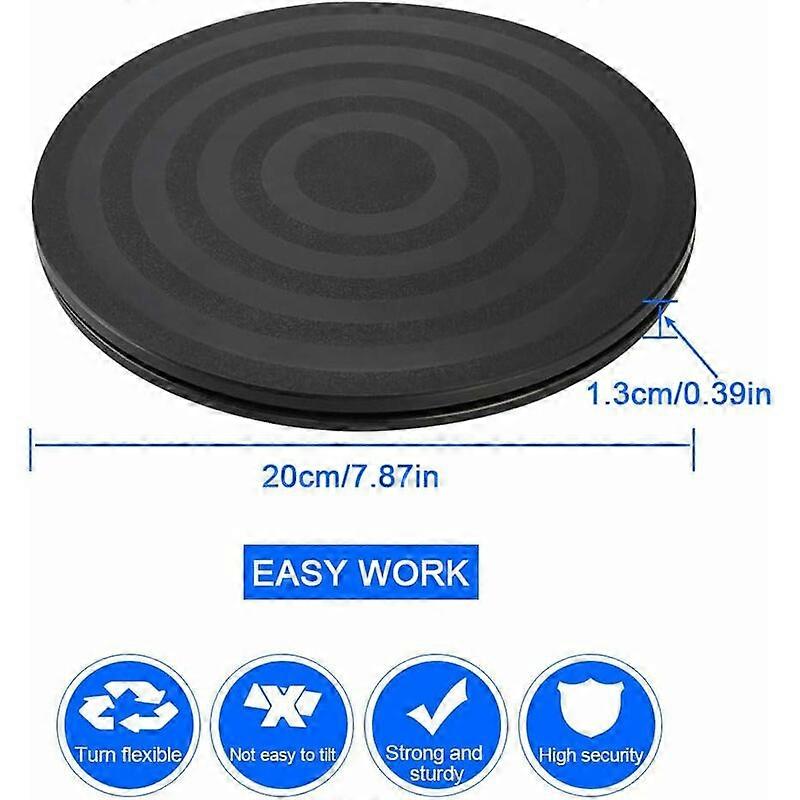 360 Round Turntable Heavy Duty 15kg Rotating Turntable with Steel Ball ...